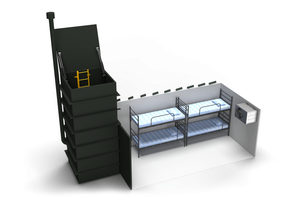 Prefab bunkers kopen, NBC-filter & EMP-protectie | Revbunker